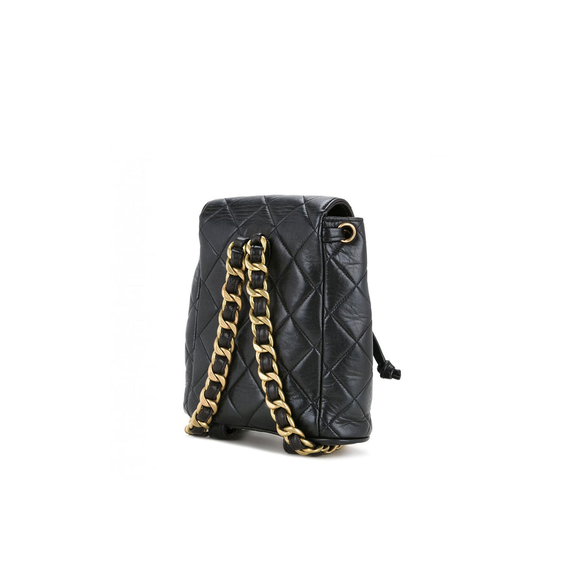Chanel Micro Mini VIntage 90's Quilted Lambskin Rucksack Backpack ...